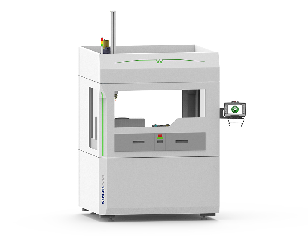 Fully automatic blasting cell for implants | Wenger Automation